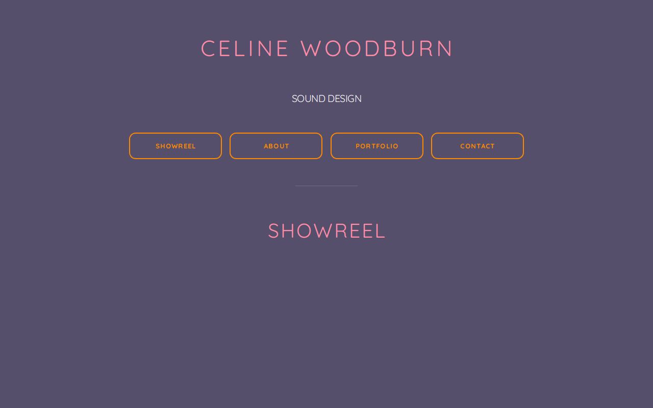 Celine Woodburn Audio